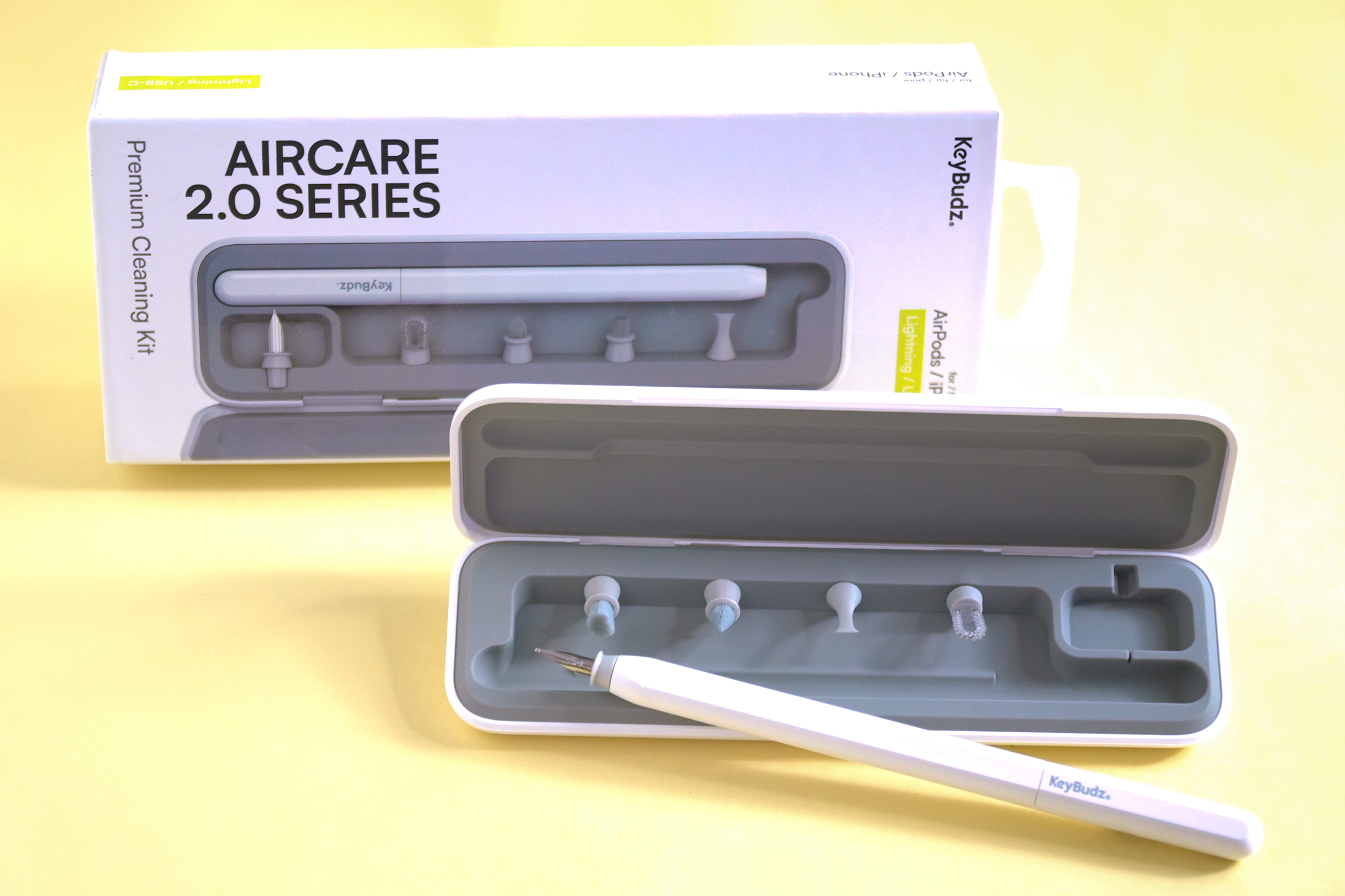 AirPodsやiPhone、MacBookをとことん掃除できる「AirCare2.0」で AirPodsやiPhone、MacBookをとことん掃除できる「AirCare2.0」で