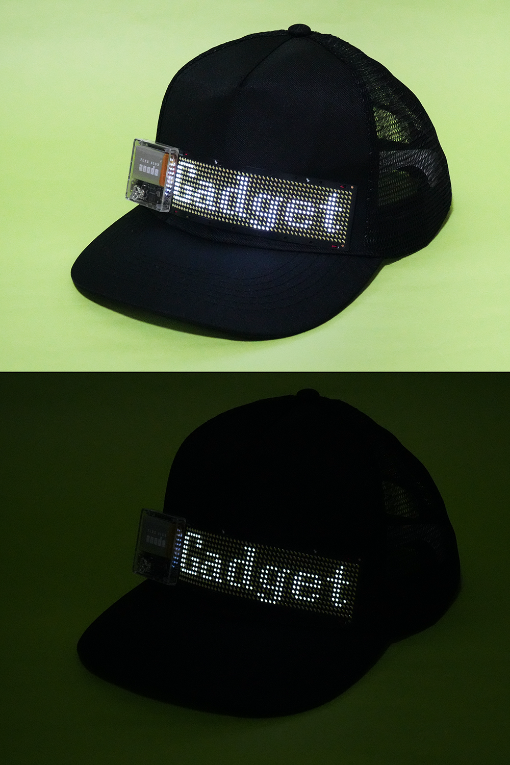 身につけられてテンションが上がるLEDディスプレイ「FLEX SIGN anode」が楽しい！ ｜デザインを深掘り MdN