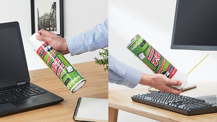 エレコム、年末の大掃除にも便利な2Wayタイプの大容量エアダスターを発売 ｜デザインを深掘り MdN