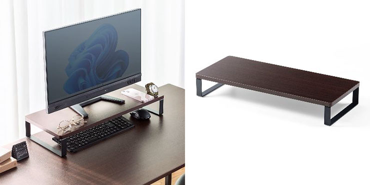 サンワサプライ、デスク上を有効活用できるモニター台「100-MR194M」を発売 ｜デザインを深掘り MdN