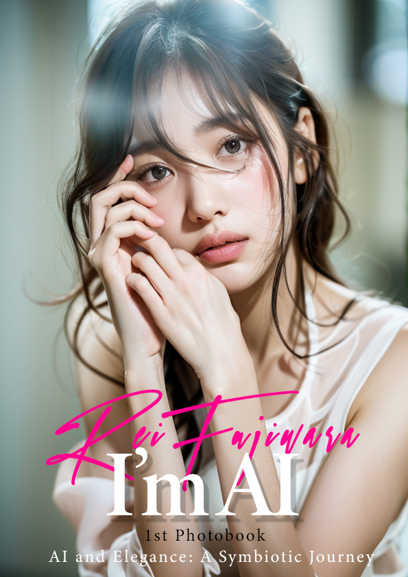 当初は実在の人物風に展開 〜AIグラビアアイドル「藤原れい」の写真集発売のニュースで感じたこと〜 ｜デザインを深掘り MdN