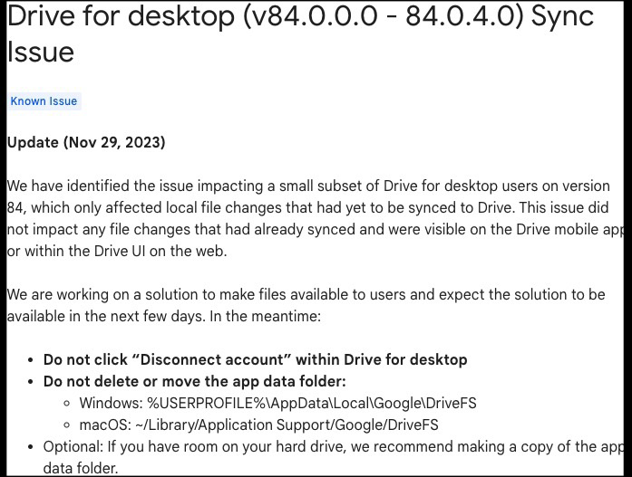 Google Drive同期トラブルが発生、一部ユーザーのファイルが消失したと報告 ｜デザインを深掘り MdN