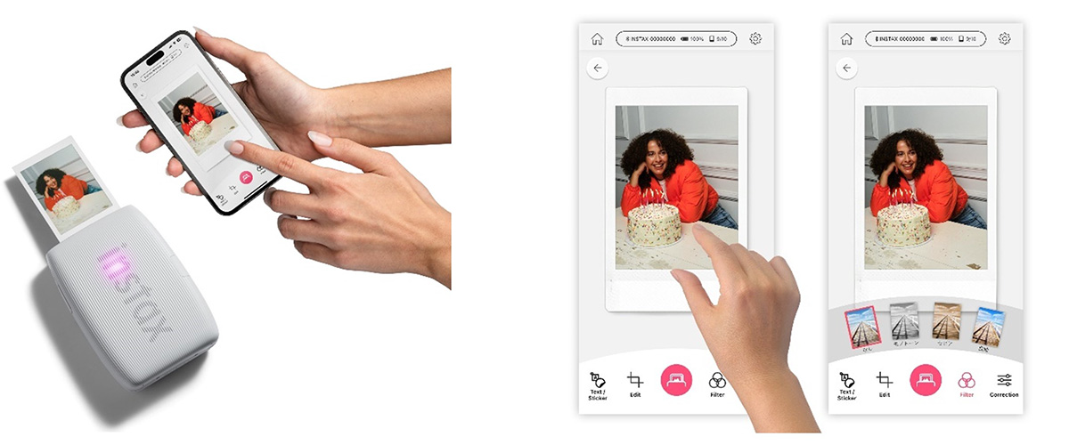 富士フイルム、ARエフェクトも備えたスマホプリンター「instax mini Link 3」を発売 ｜デザインを深掘り MdN