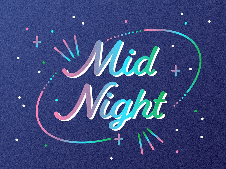 Illustratorで作るカラフルなグラデーションと筆記体を組み合わせたガーリーなロゴ ｜デザインを深掘り MdN