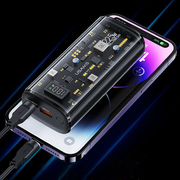 Gloture、透明デザインのモバイルバッテリー「GeeStrike」を発売 ｜デザインを深掘り MdN