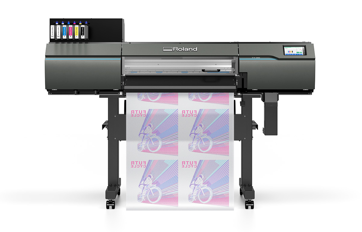 ローランドD.G.がDTF転写プリンターのスタンダードモデル「TY-300」を発売 ｜デザインを深掘り MdN