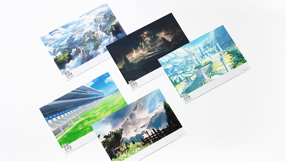 イード、コンビニで簡単に購入できる「Cygames 背景美術展 2024-2025」公式ブロマイドを販売 ｜デザインを深掘り MdN