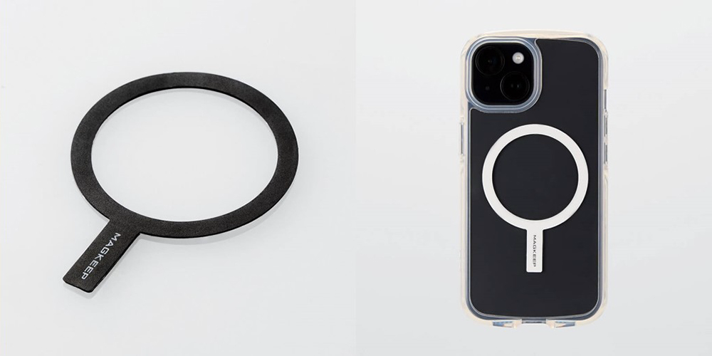 エレコム、MagSafe非対応のケースや機種でも貼り付けることで充電できるマグネットステッカーを発売 ｜デザインを深掘り MdN