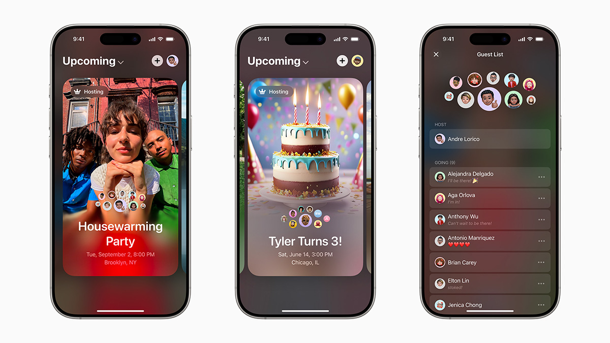 Apple、イベントの参加依頼を作成できるアプリ「Appleインビテーション」をリリース ｜デザインを深掘り MdN