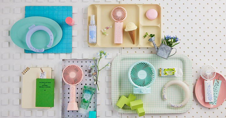 首元を冷やして全身の熱をクールダウン 28度以下で自然凍結する「シャーベットネックリング」 ｜デザインを深掘り MdN