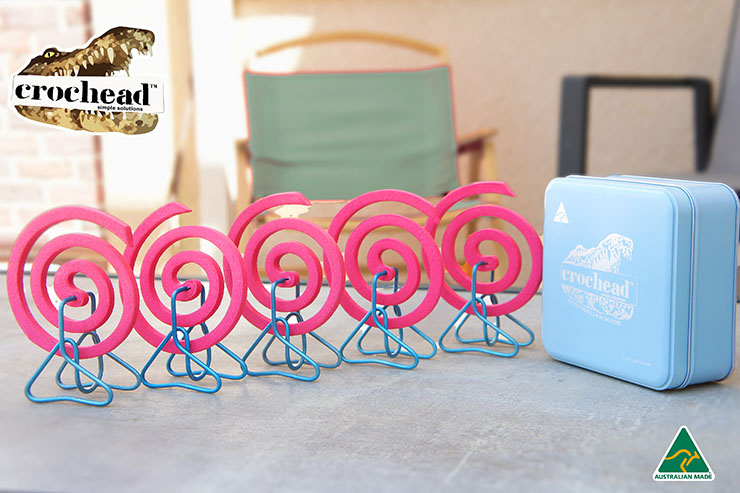 オーストラリア製蚊取り線香ホルダー「Crochead」 浅草橋で明治28年創業した加藤製作所の日本製缶が付属 ｜デザインを深掘り MdN