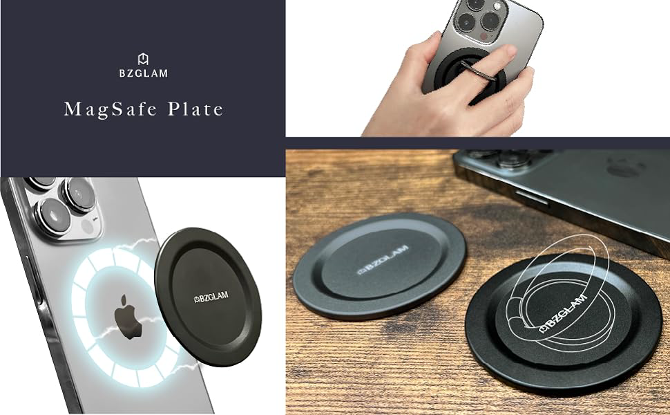 スマホリングをMagSafeで取り付けられる「スマホメタルプレート」が追加オーダーで再販売 ｜デザインを深掘り MdN