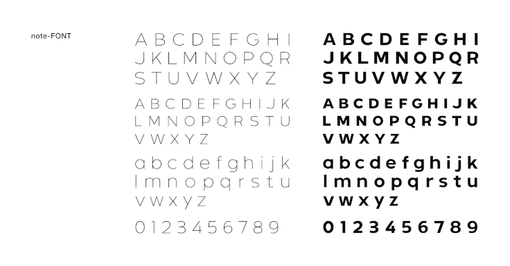 note、ロゴデザインをリニューアルしてオリジナルフォントを新たに作成 ｜デザインを深掘り MdN