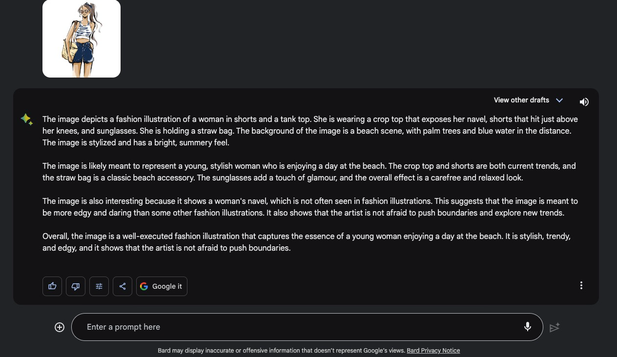 Google生成AIのBardが画像の使用に対応、写真の内容を解析できるか検証する ｜デザインを深掘り MdN