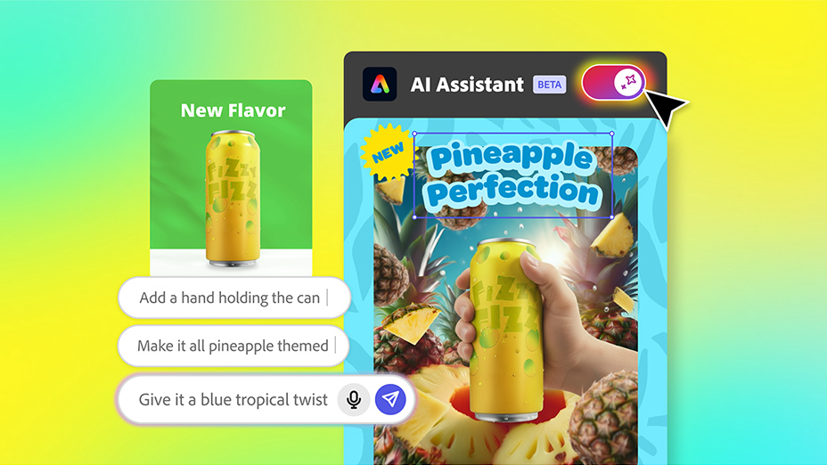 アドビ、Adobe Expressに対話型の新しいAIアシスタント機能を追加 〜さらなる創造性を支援〜 ｜デザインを深掘り MdN