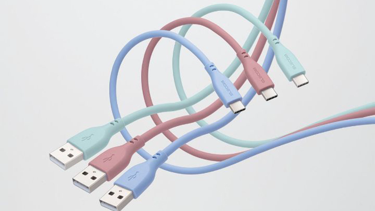 エレコム、3色のスモーキーニュアンスカラーを採用したUSB Type-Cケーブルを発売 ｜デザインを深掘り MdN