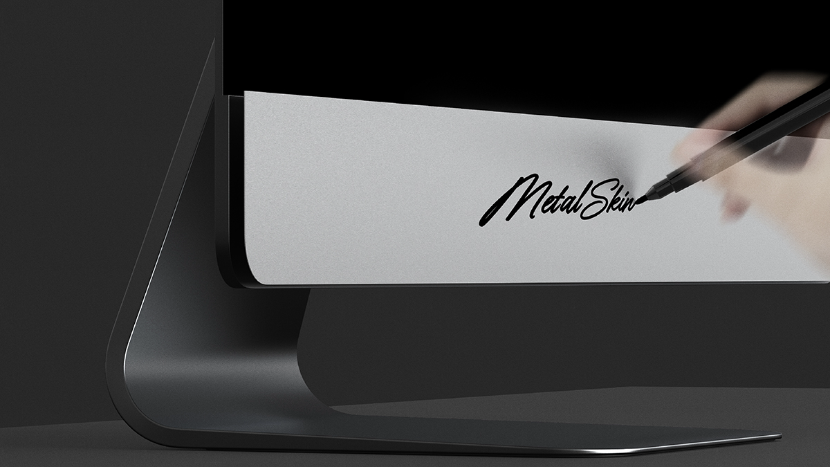 Macを “ホワイトボード化” できる注目のアクセサリー「MetalSKIN（メタルスキン）」が販売に ｜デザインを深掘り MdN